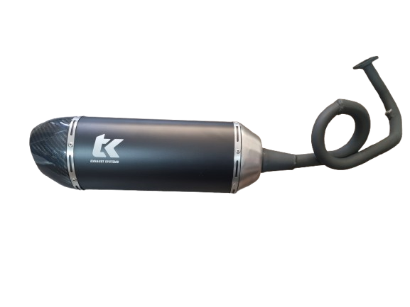Izpuh Turbokit H2 – Črni – GY6 139QM- ( z lambda sondo prikluček ...